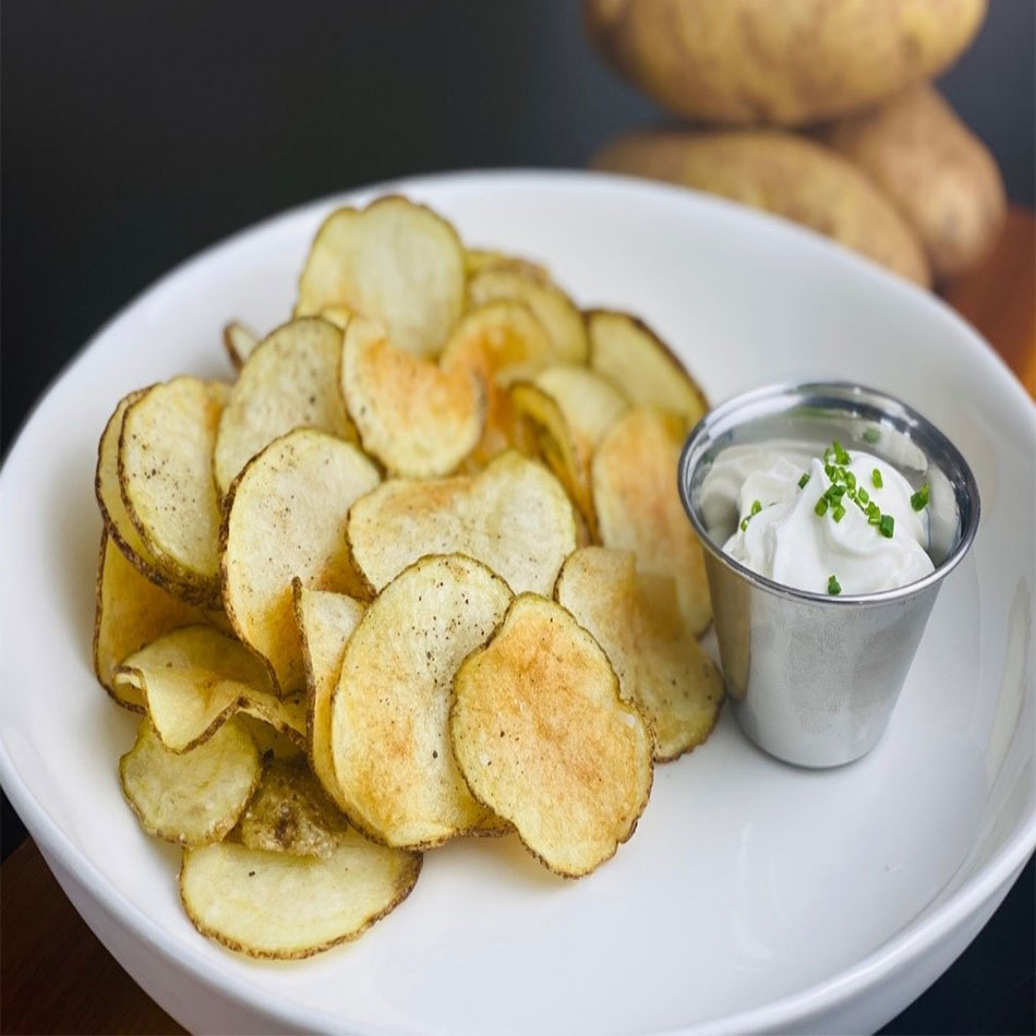 Salt and Pepper Air Fryer Chips - Alsum
