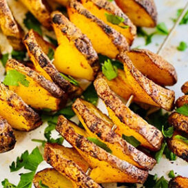 Skewered Potato Twisters - Alsum