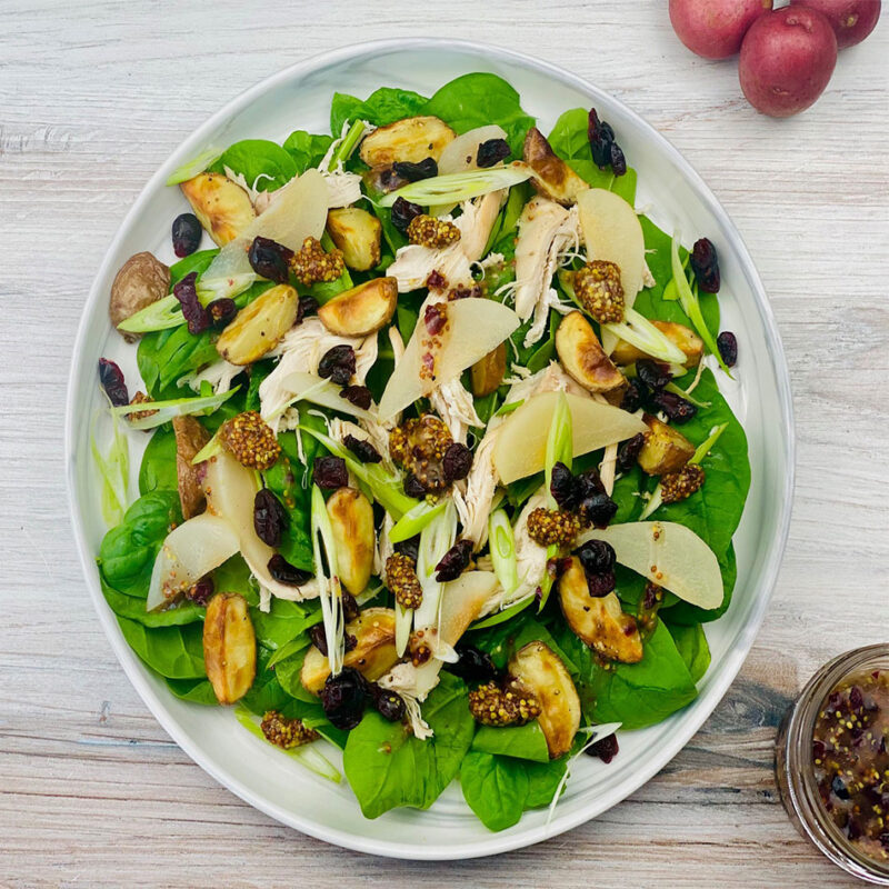 Chicken and Potato Fall Harvest Salad - Alsum